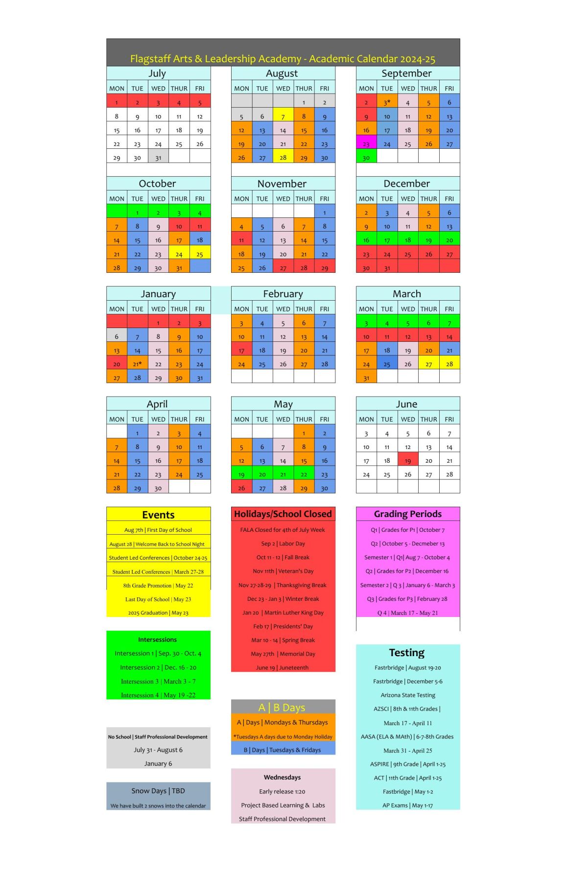 FALA centering project based learning in curriculum, schedule changes ...