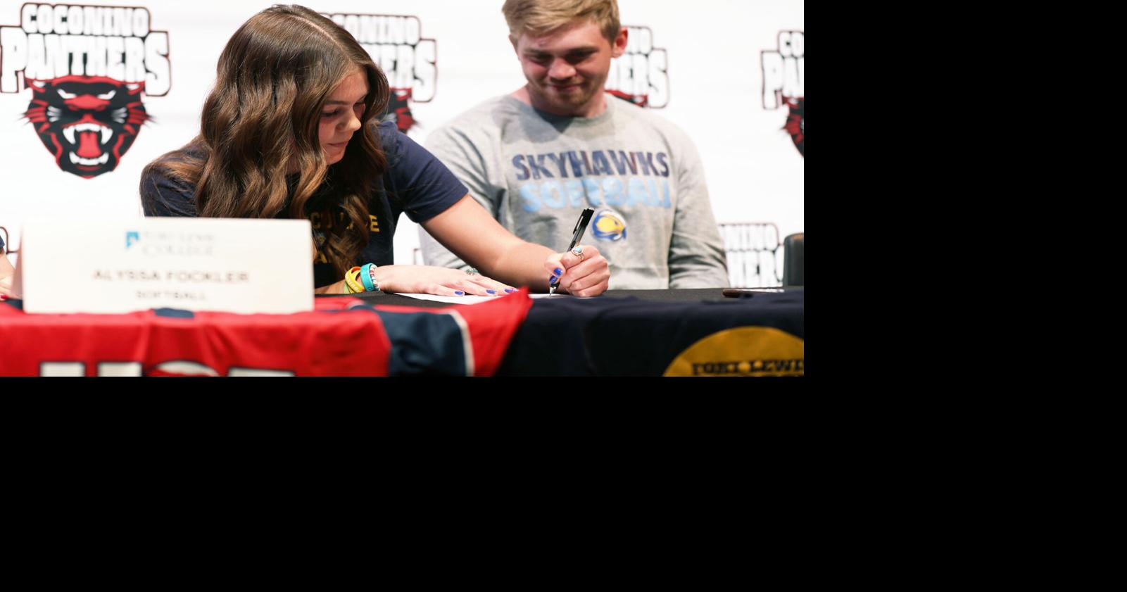 Coconino senior Fockler signs with Fort Lewis College softball | Local ...