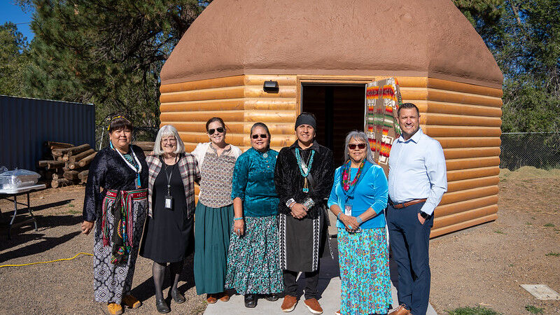 FUSD dedicates Navajo Hooghan at Flagstaff High School | Education ...