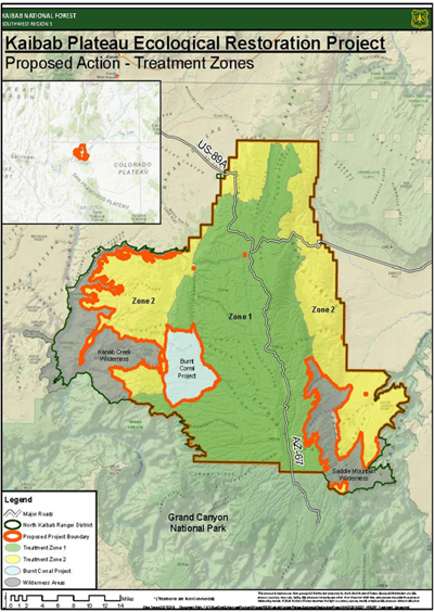 Kaibab engages in assessment for Plateau Ecological Restoration Project
