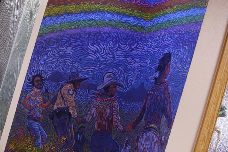 Flagstaff artist Shonto Begay brings healing art to The Peaks, a Senior ...