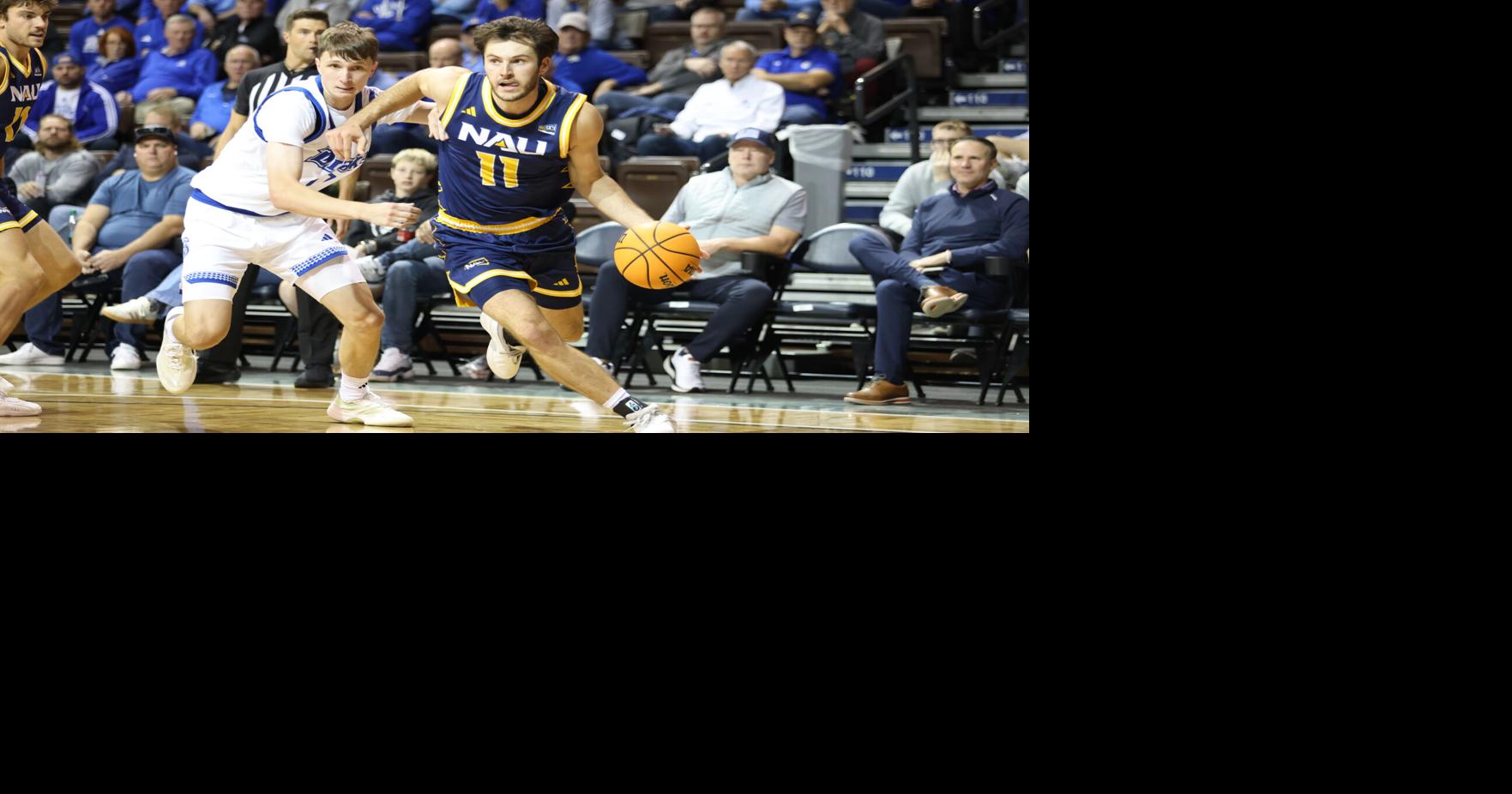 NAU men’s basketball drops narrow season opener to Drake | Local Sports ...