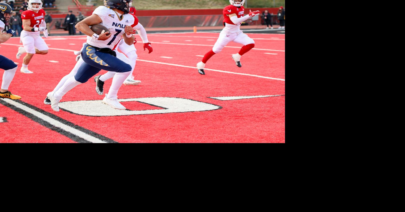 NAU football escapes with win in chaotic season finale at Eastern ...