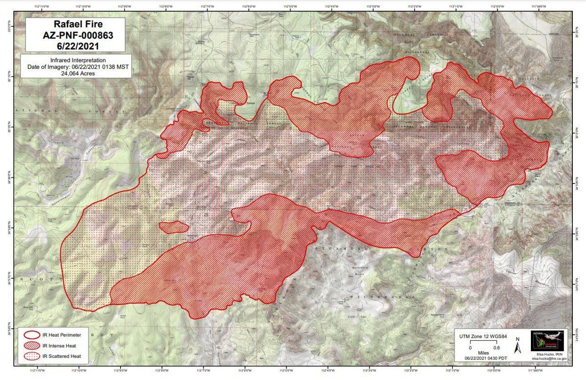 Impacted communities remain on "set" status after Rafael Fire grew to ...