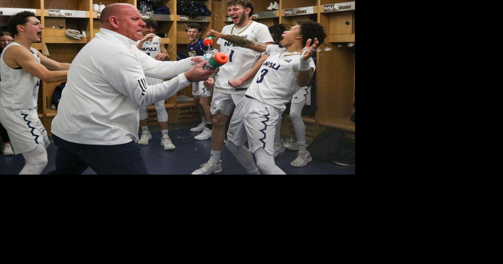 NAU men's basketball ride second-half surge to comeback win over North ...