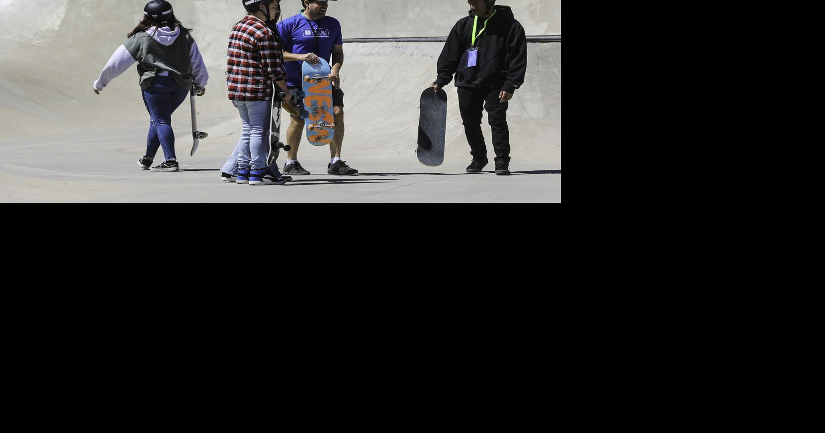 Skateboarding session in Flagstaff part of AZDCS Youth Conference ...