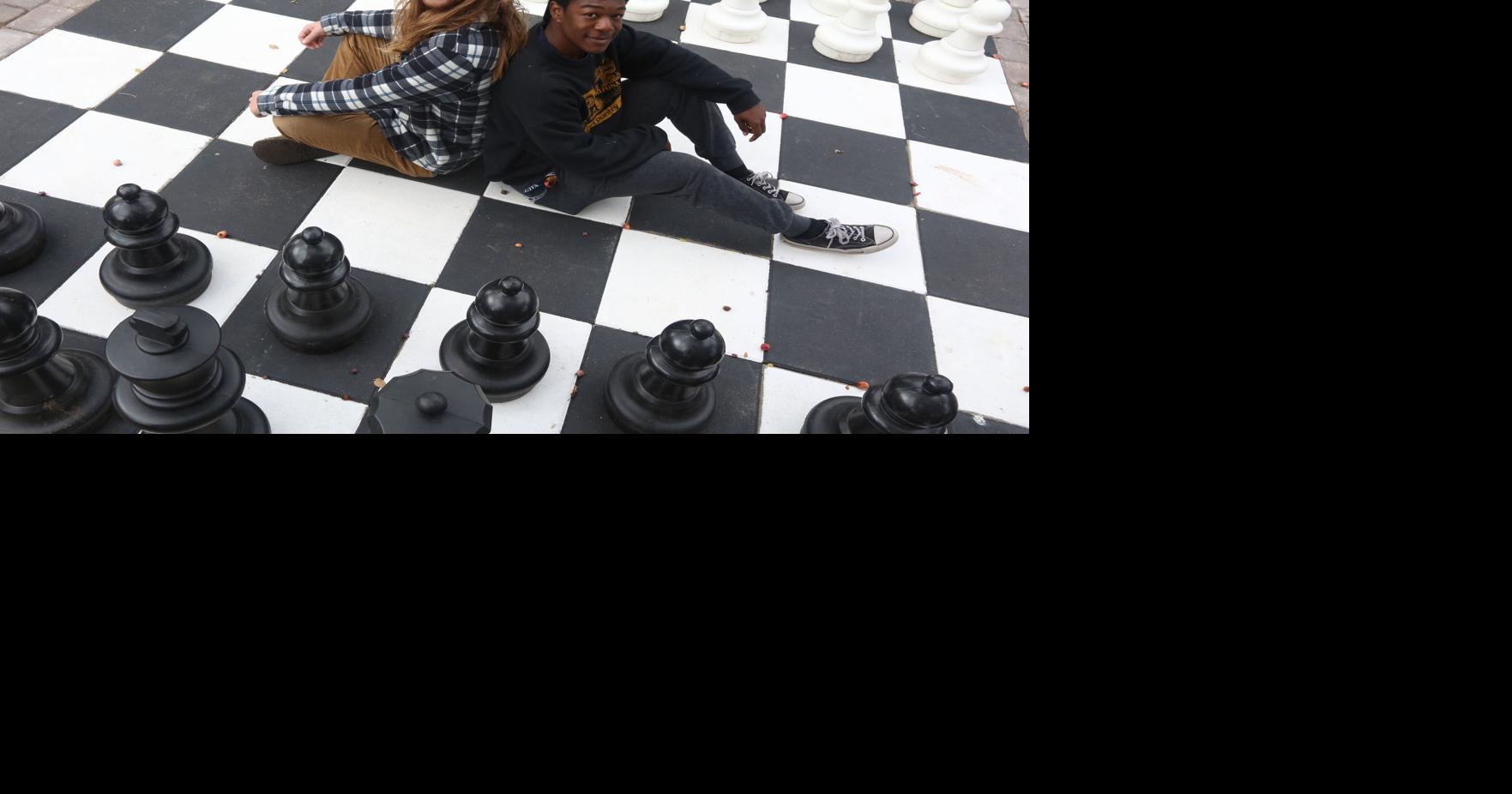 Check, mate: Murdoch Community Center builds life-size chessboard ...