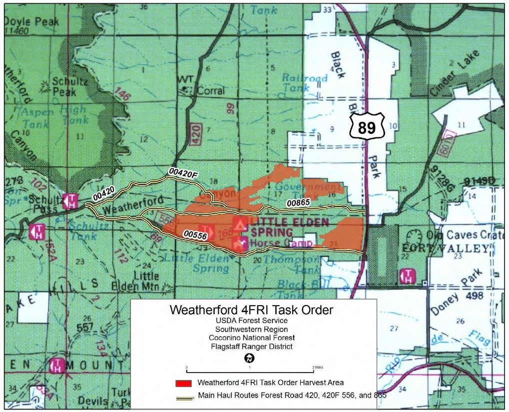 4FRI thinning project begins on Coconino National Forest near Flagstaff