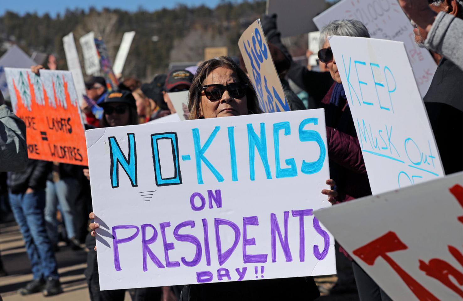 Gallery: Hundreds gather for protest at Flagstaff City Hall | Local ...