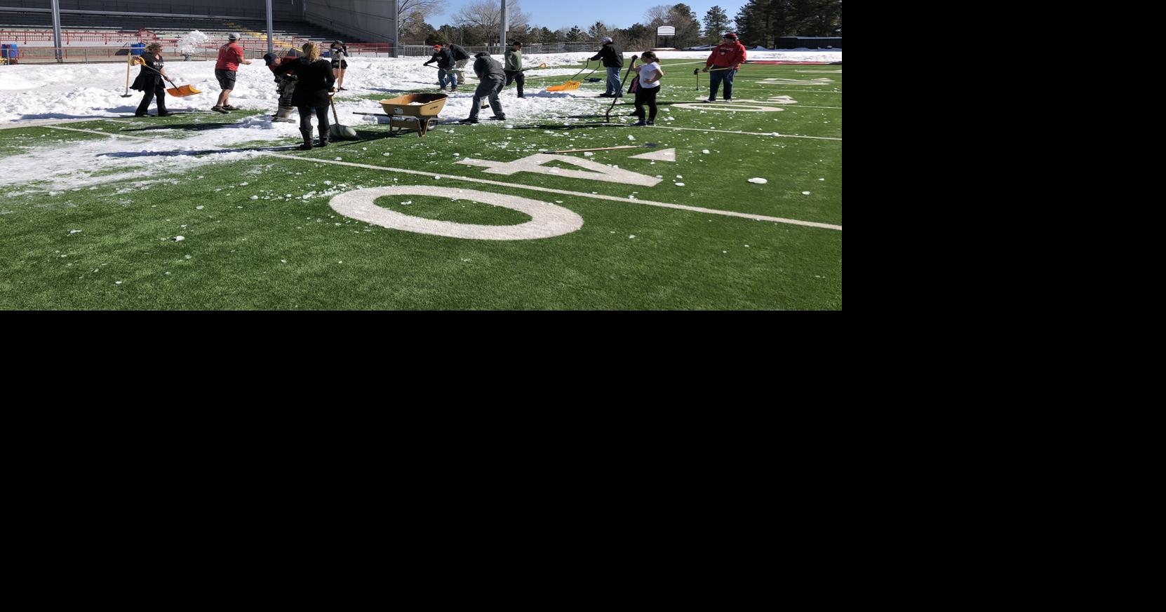 Gallery: Community turns out to help Coconino clear its soccer field ...