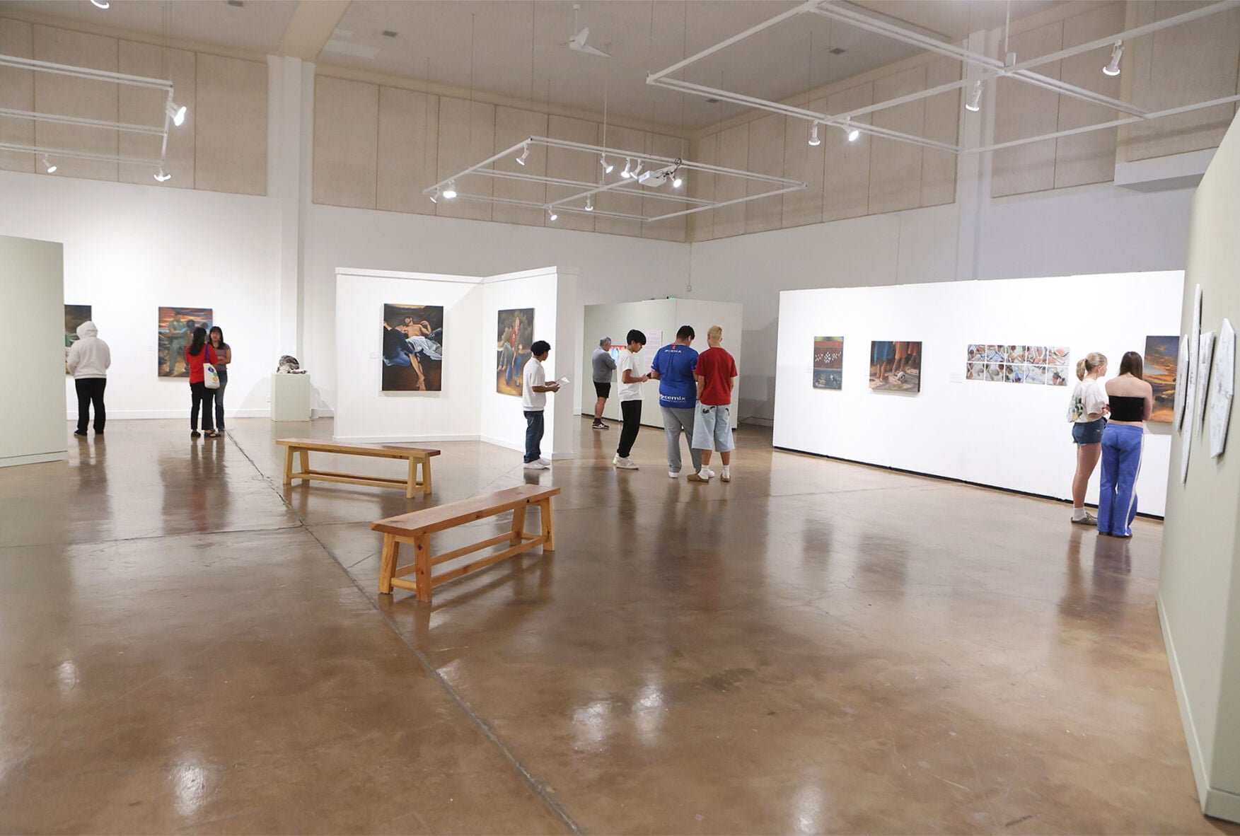 Coconino High School students visit Coconino Center of the Arts exhibit ...