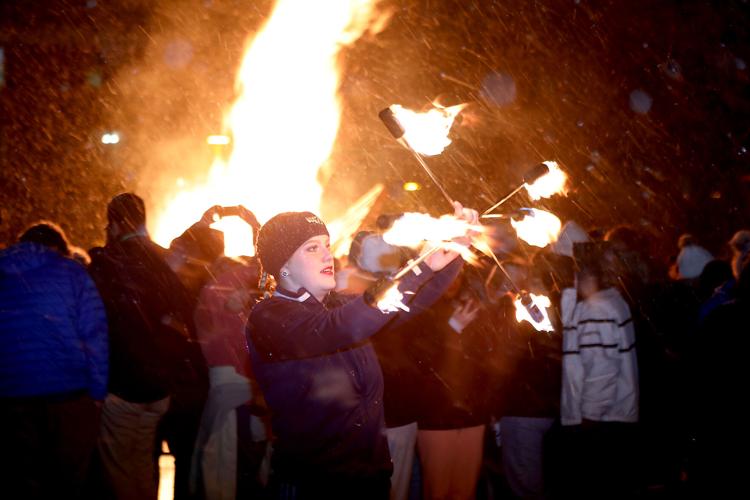 Gallery: NAU Celebrates Homecoming Weekend with Annual Bonfire | Local ...
