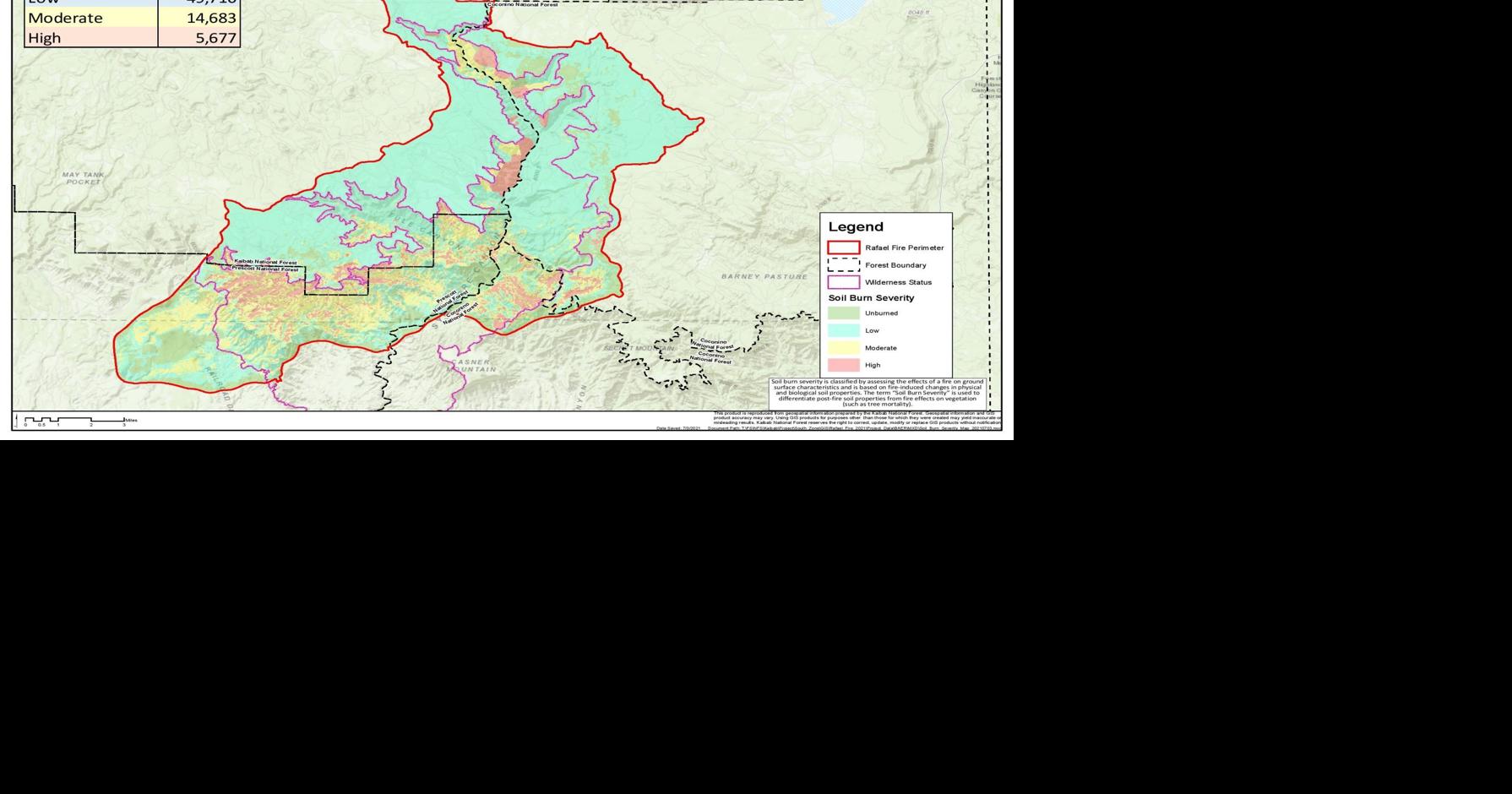Vegetation loss means risk of post-fire flooding after Rafael and ...
