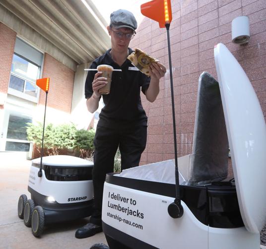 'Hello, here is your delivery': NAU launches fleet of autonomous food ...