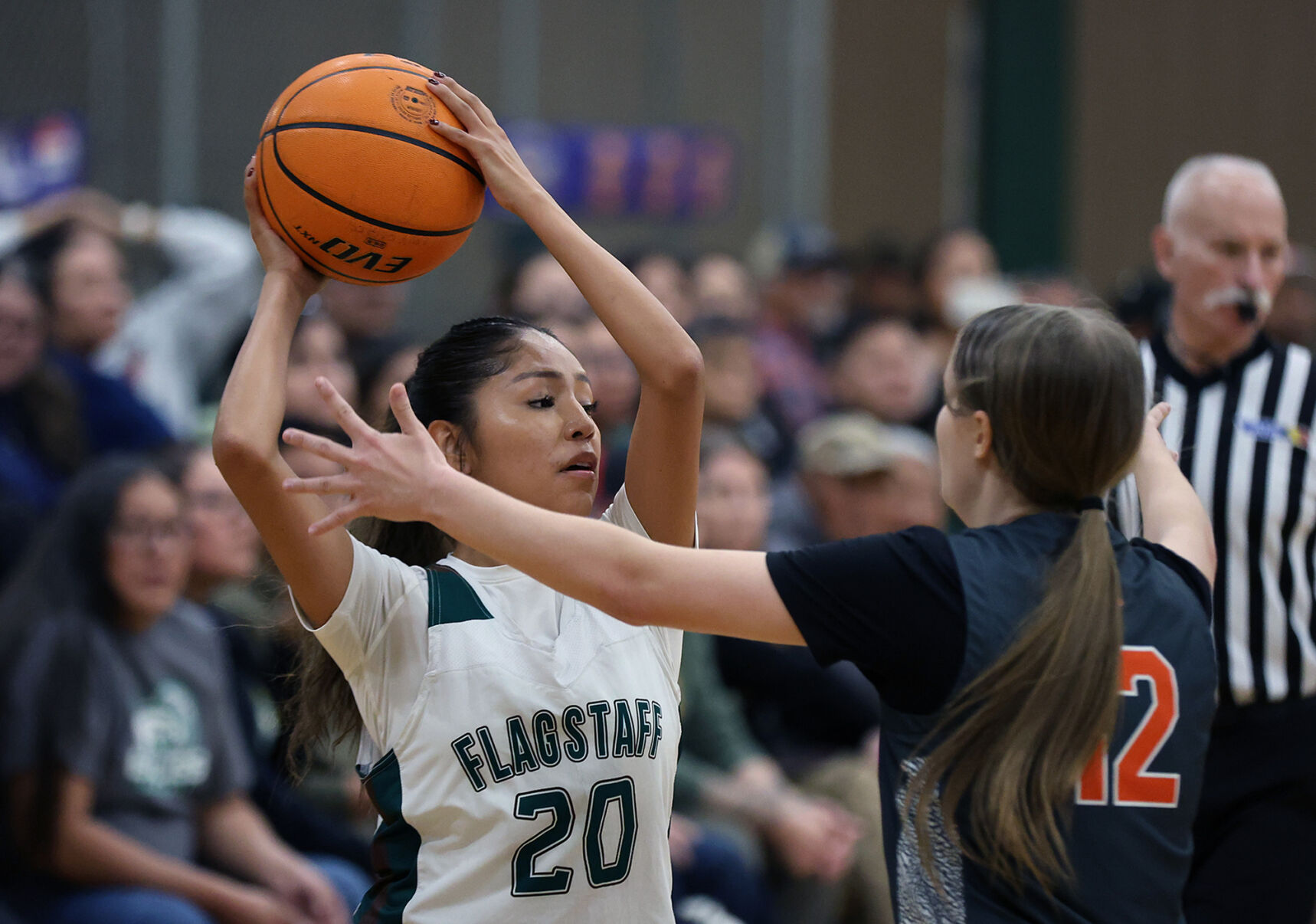Flagstaff girls basketball lights up scoreboard in home opener in dome ...