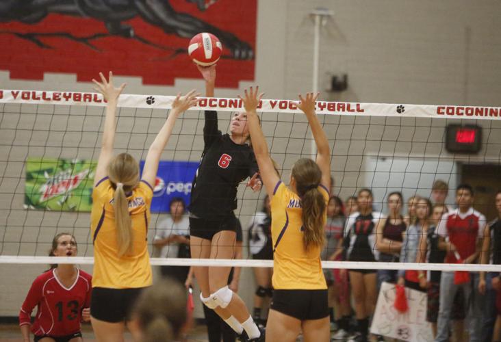 Coconino volleyball falls to Sunrise Mountain, 3-0, in home opener ...