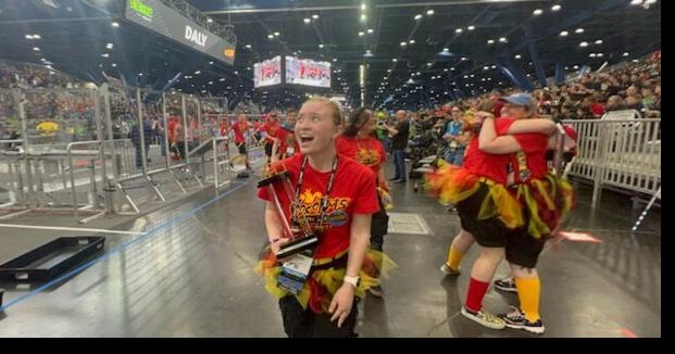 CocoNuts win Engineering Inspiration Award at robotics world ...