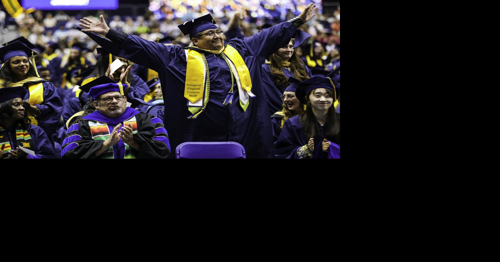 Graduates savor the moment as CCC and NAU put on graduation ceremonies ...