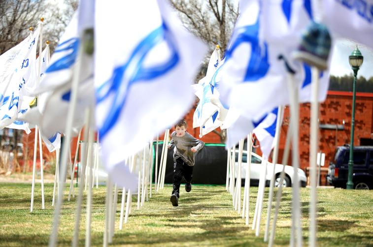 Gallery: Memorial flags in place for Field of Hope near Coconino County ...