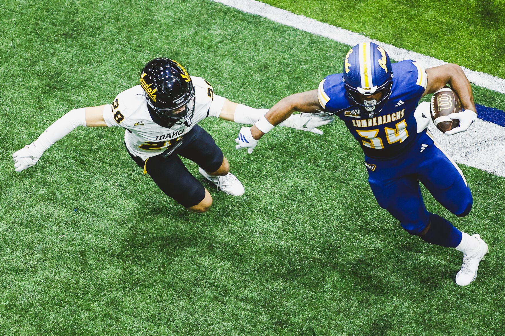 NAU football loses Halloween night matchup to Idaho in overtime in ...