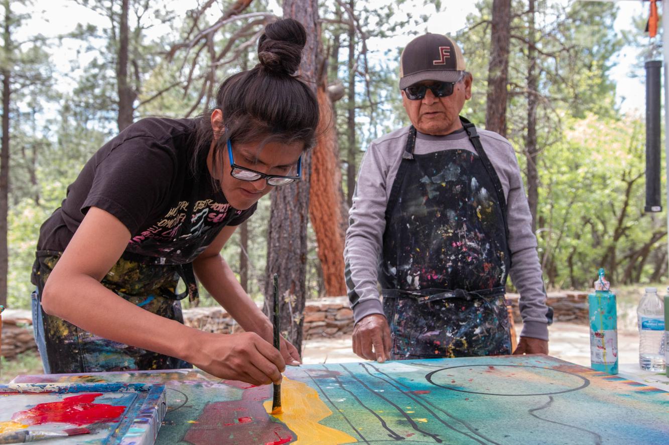 Friends, artists remember renowned Navajo artist Baje Whitethorne Sr ...