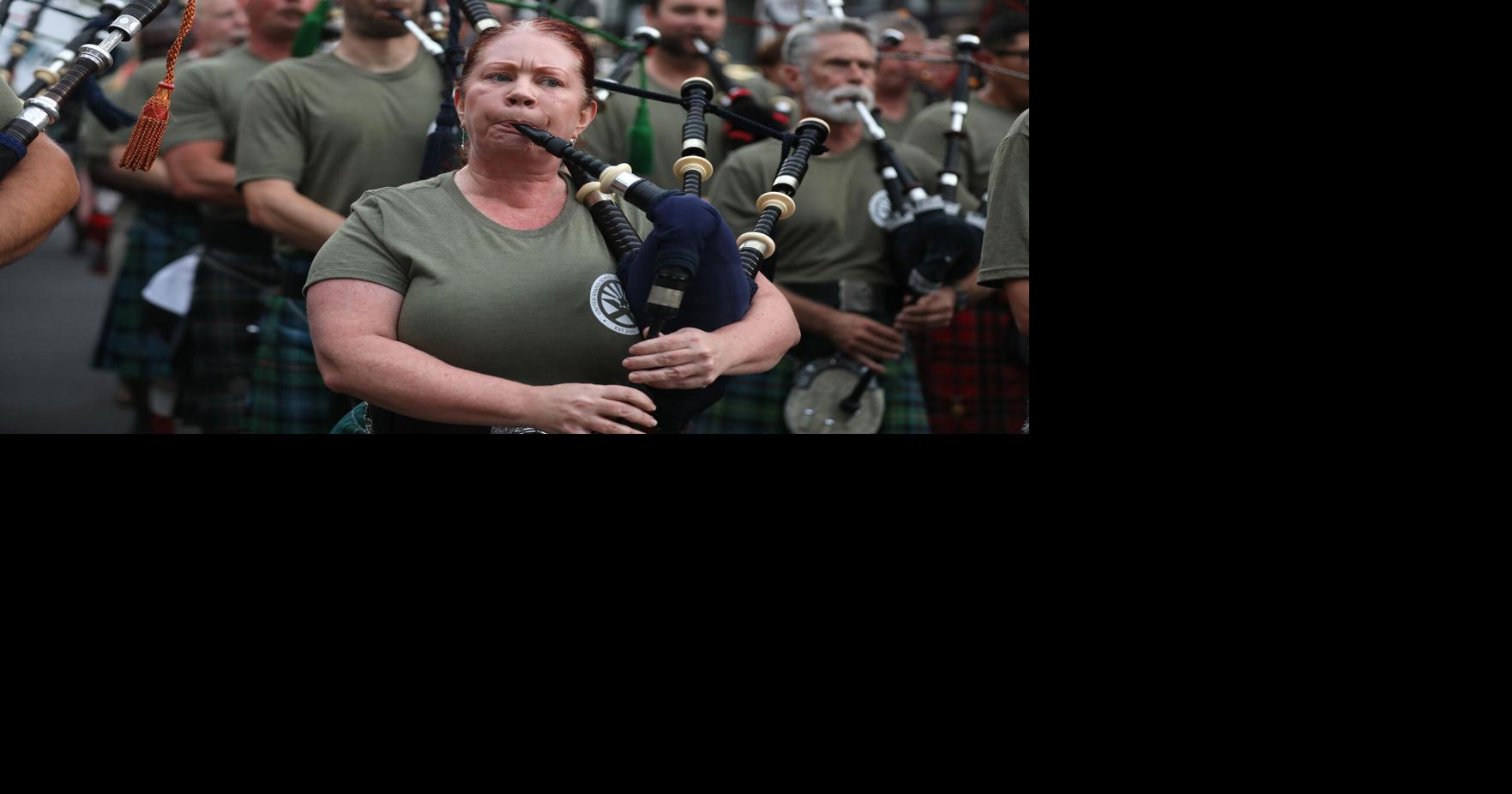 Gallery: A parade of proud pipers prepares the way for the Arizona ...