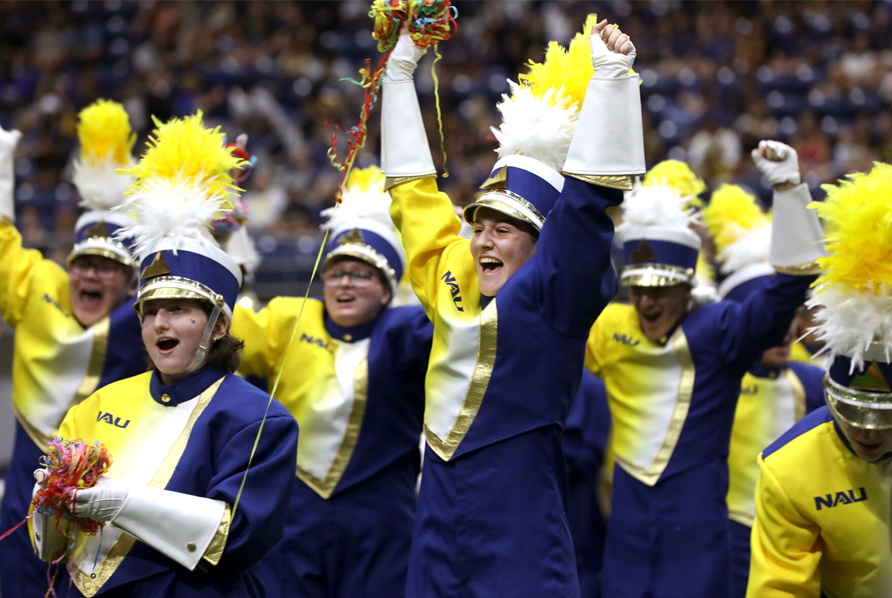 Gallery: NAU Lumberjack Marching Band surprise Macy's Thanksgiving Day ...