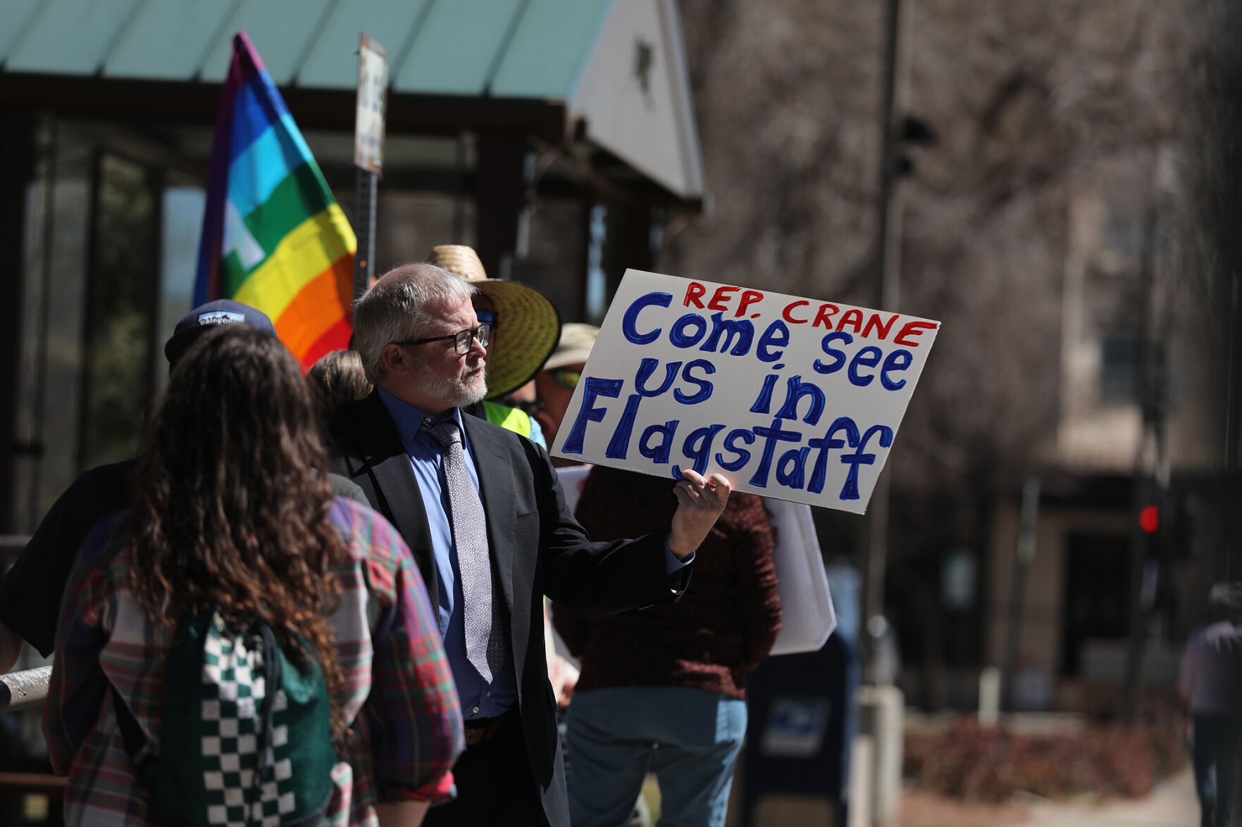 'Where's Eli?' Flagstaff citizens call out Congressman Crane for lack ...