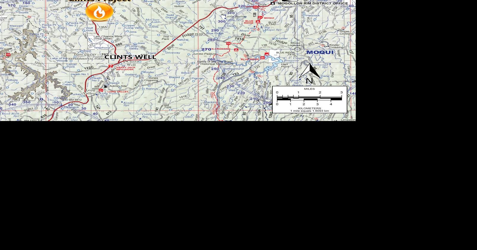 Smoke to be visible from prescribed burn near Clints Well | Local News ...