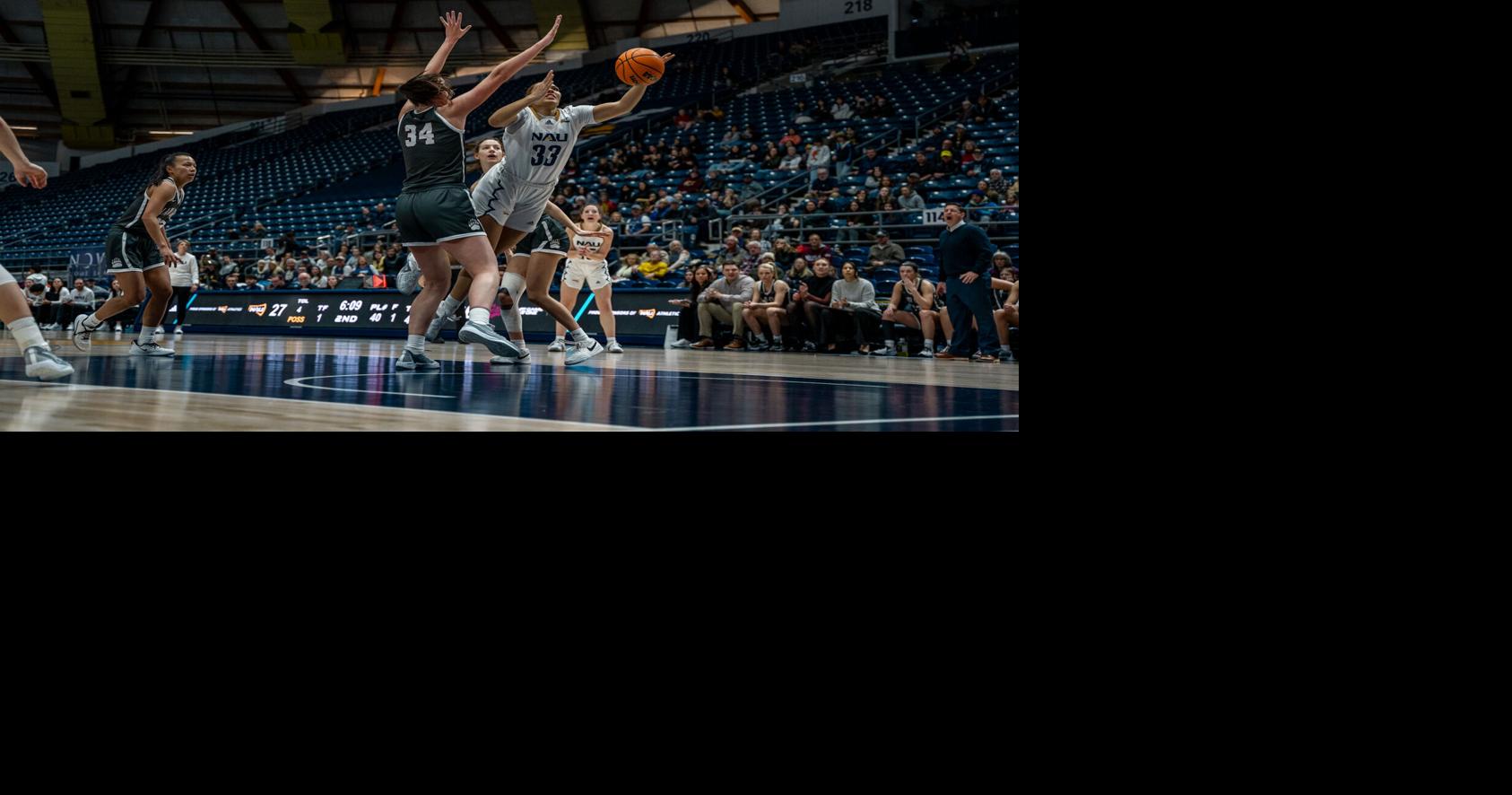 NAU women's hoops lets game slip away to Montana's 4th-quarter surge in ...