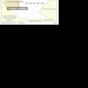 Darfur town left in ruins after attack on peacekeepers | World News ...