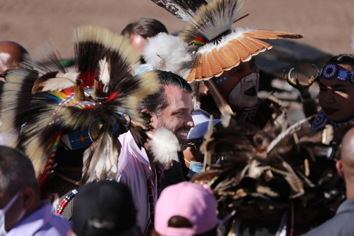 Donald Trump Jr. launches Native Americans for Trump coalition in ...