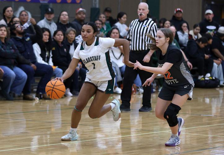 Flagstaff girls basketball lights up scoreboard in home opener in dome ...