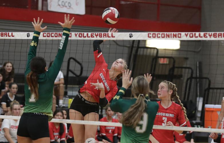 Coconino volleyball sweeps Mohave to hit .500 | Local Sports ...