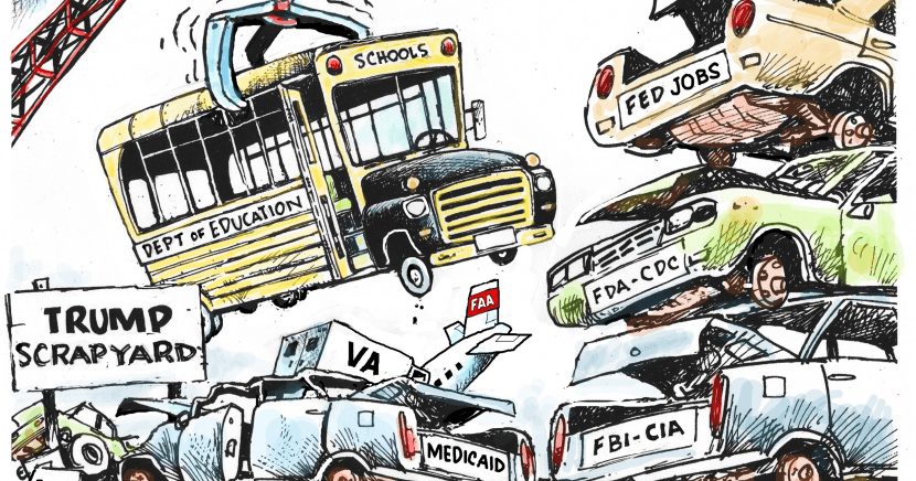 dave-granlund_trump-fed-scrapyard.png | | azdailysun.com