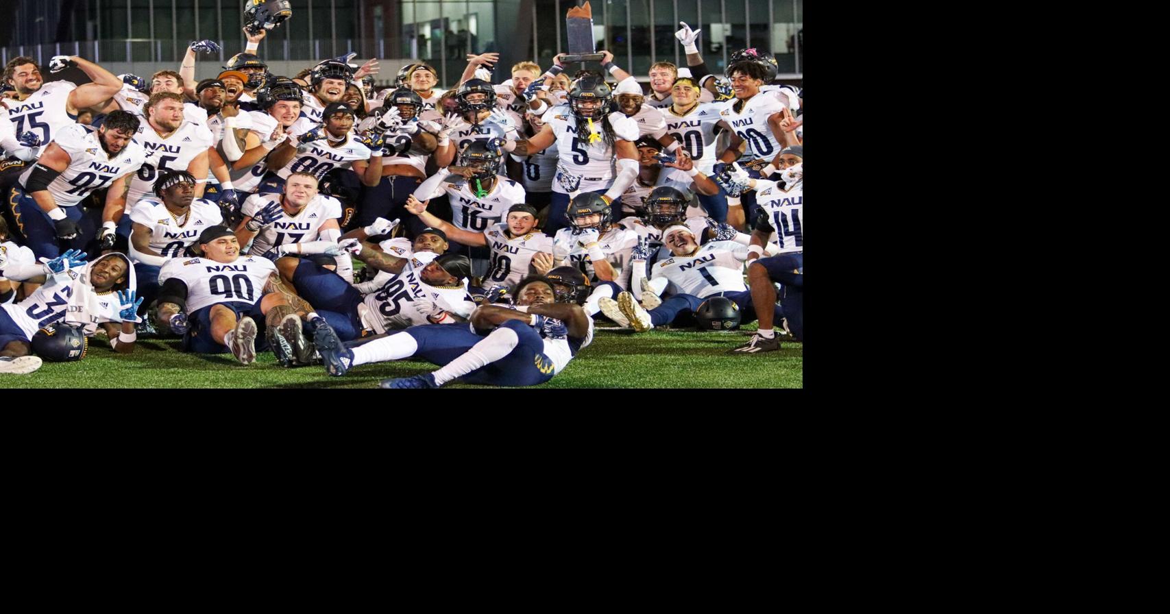 NAU football stuns Weber State, 27-10, behind stout defense | Local ...