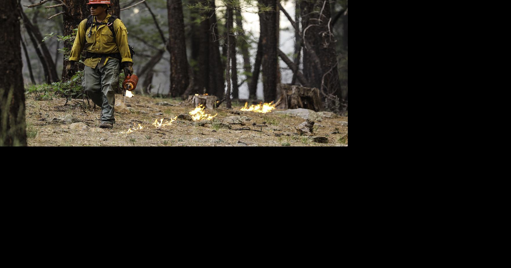 Fire managers 'turn corner' on Rafael Fire after weekend of work on ...