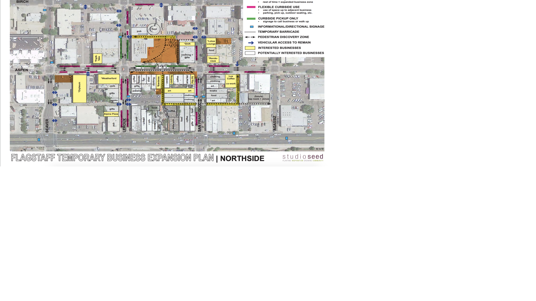 Downtown Flagstaff street-side parking could become street-side eating ...