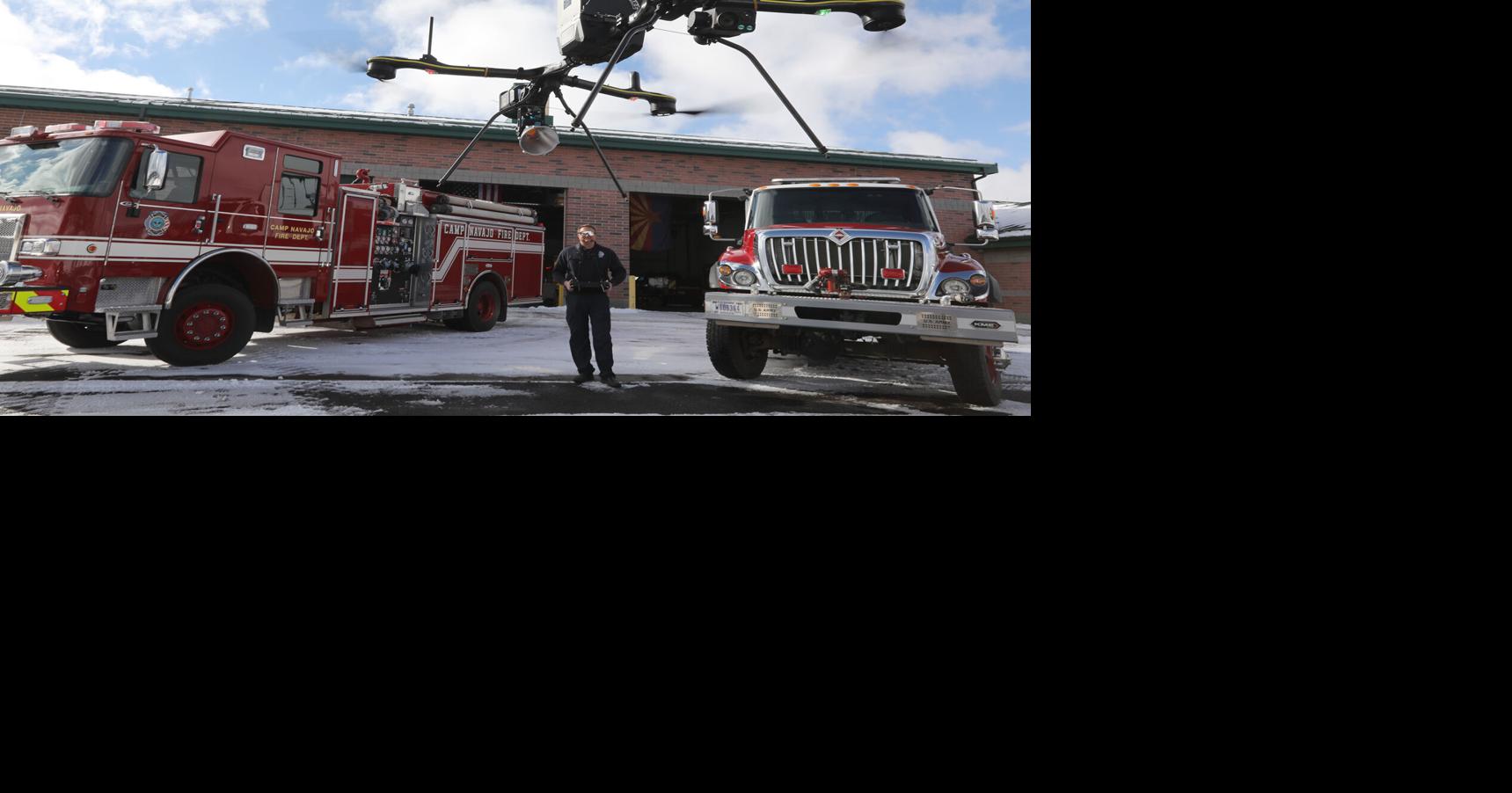Camp Navajo Fire Department expands capabilities with new drone | Local ...