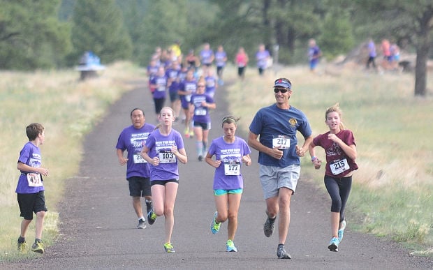 Flagstaff runs with Laura