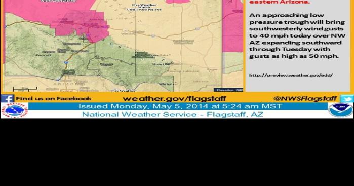Red flag warning for Flagstaff today | Local News | azdailysun.com