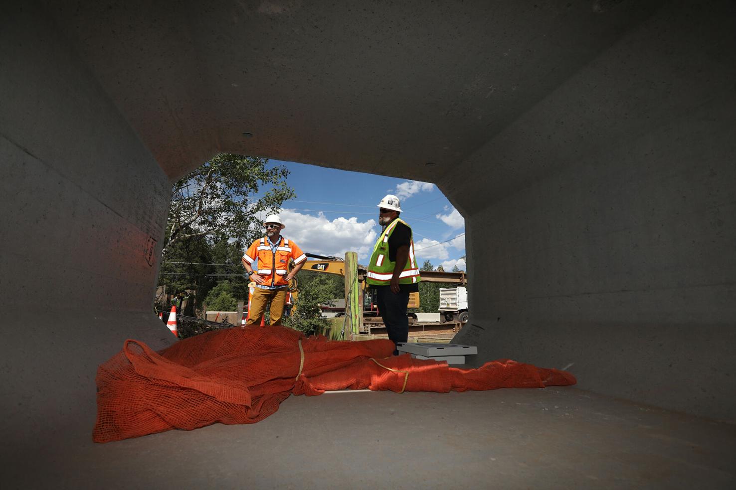 As Highway 180 culvert project continues, sandbags could soon come down ...