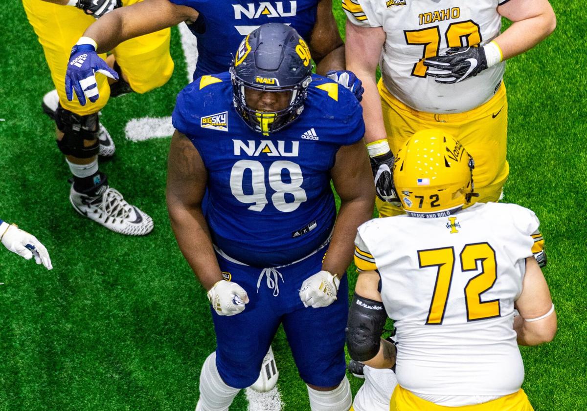 Defensive lineman Sheldon Newton shines, NAU to face Portland State ...