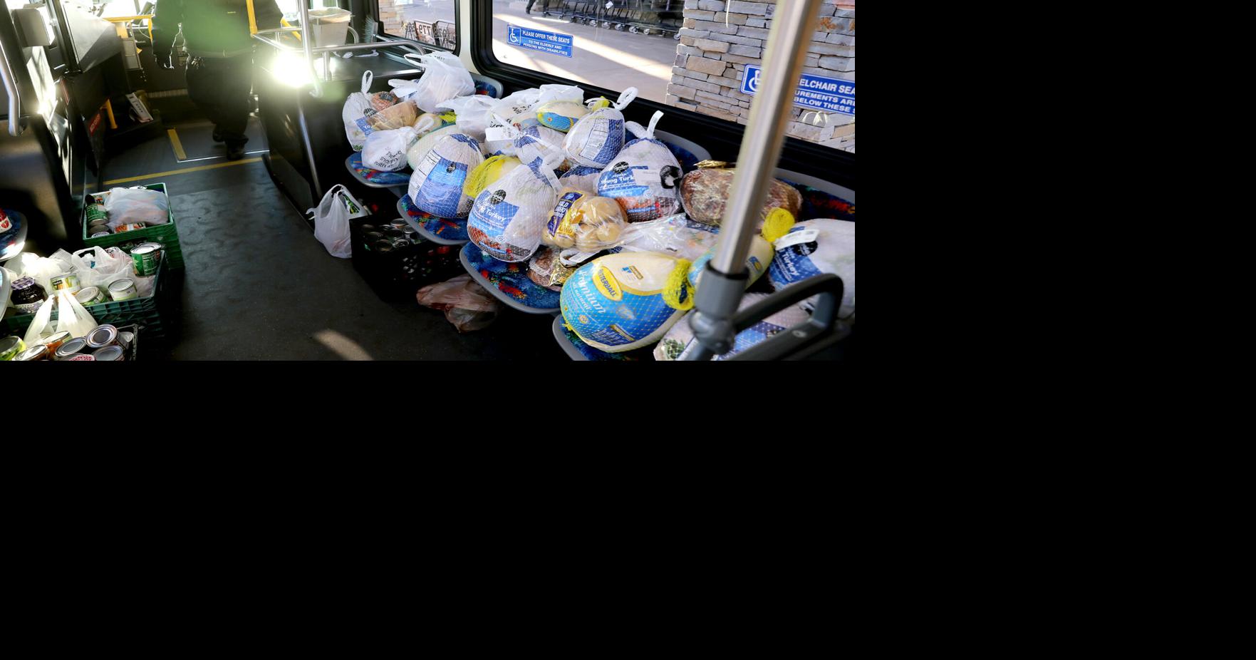 Stuff the Bus event scheduled for Nov. 8 at Safeway on Plaza Way ...