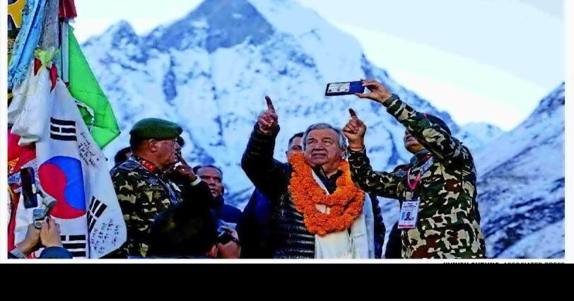 UN chief Guterres visits Nepal | | azdailysun.com