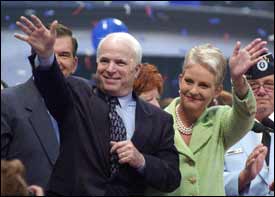 McCain's wife hospitalized in stable condition after stroke ...