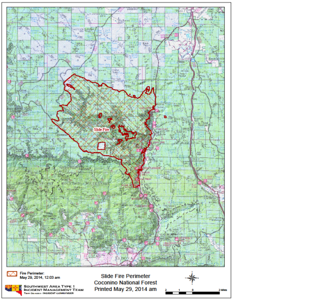8:30 a.m. update: Slide fire at 21,067 acres; 55% contained | Local ...