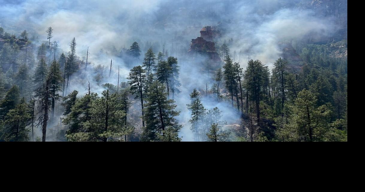 Under attack by air, Miller Fire near Slide Rock grows to 19 acres ...