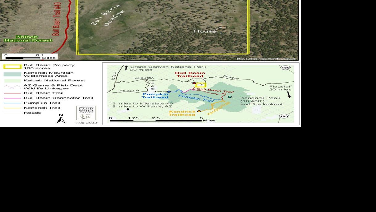 Bull Basin conservation easement supported by Coconino County Board of ...