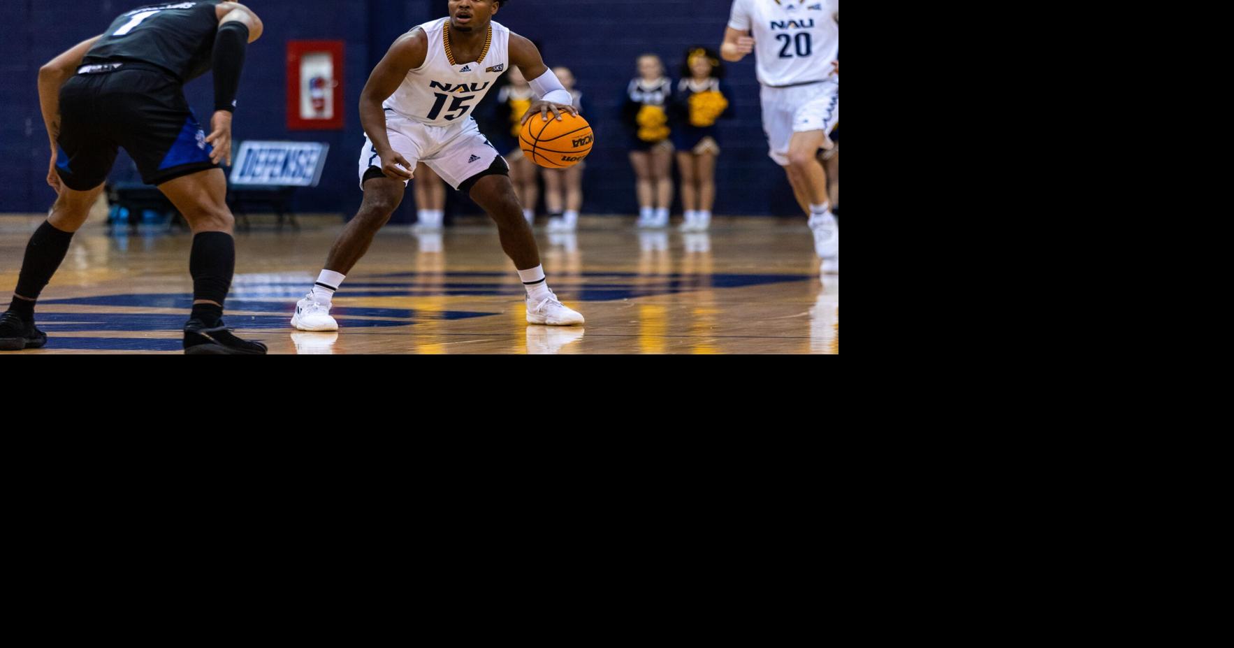 Defense shines as NAU men's basketball tops UC Santa Barbara, 63-54 ...